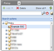Configuring a self-signed certificate template